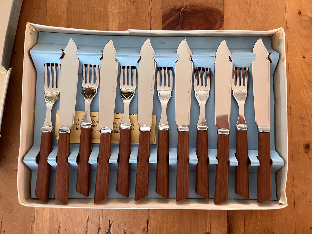 Vintage New Sheffield England 12 Piece 'firth Staybrite' Flatware Set ...