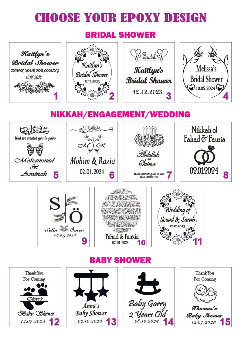 Epoxy Magnet, Baby Shower, Baby Gifts, Special Gifts, Gifts With ...