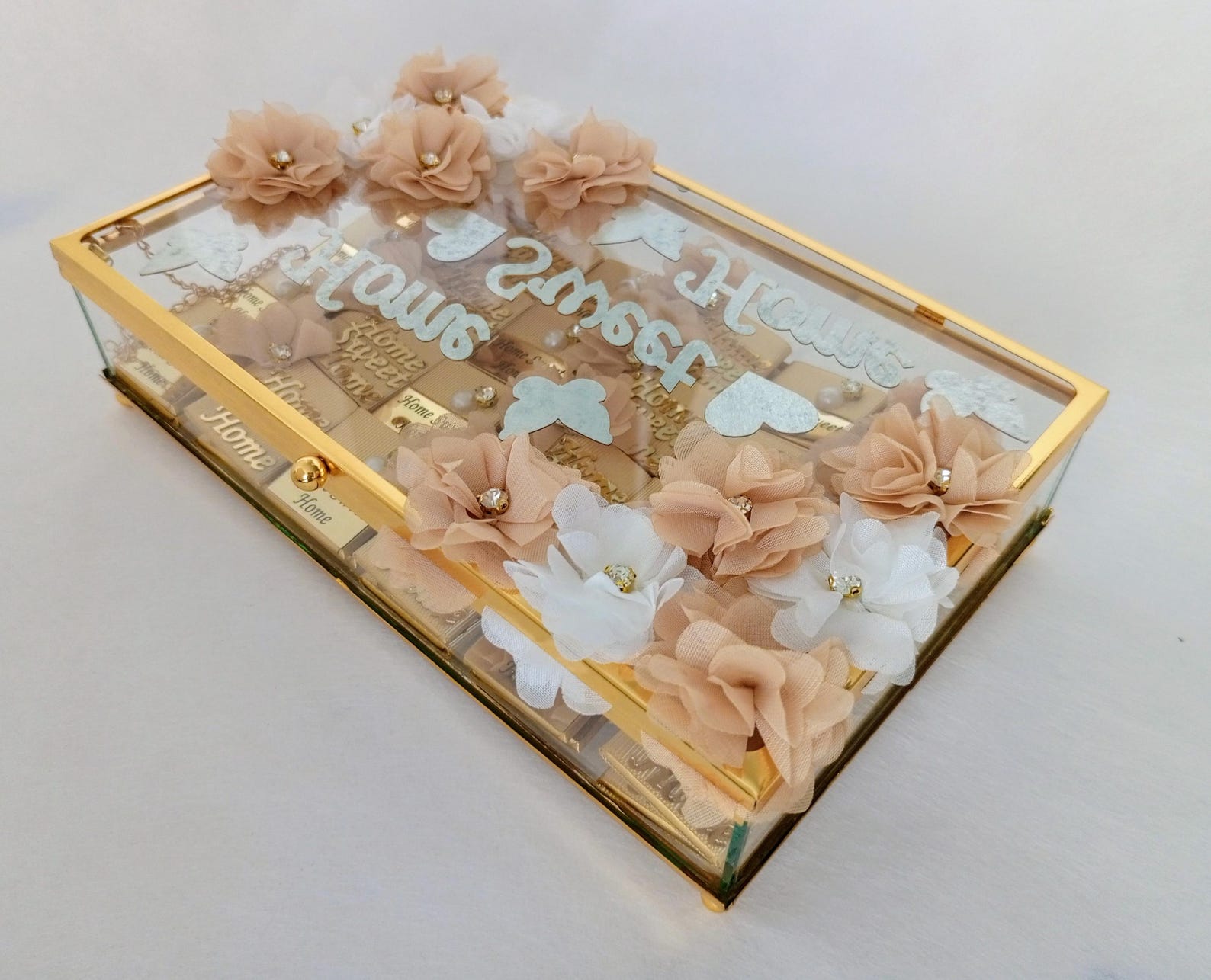 Belgium Milk Chocolate in Glass Box - Etsy