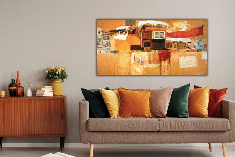 Robert Rauschenberg Rebus Pop Art Canvas, Abstract Artwork - Etsy