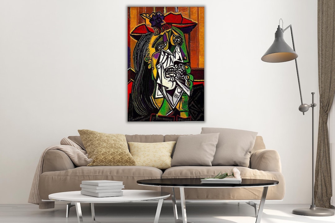 The Weeping Woman by Pablo Picasso, Cubism Master Picasso Artwork, Home ...