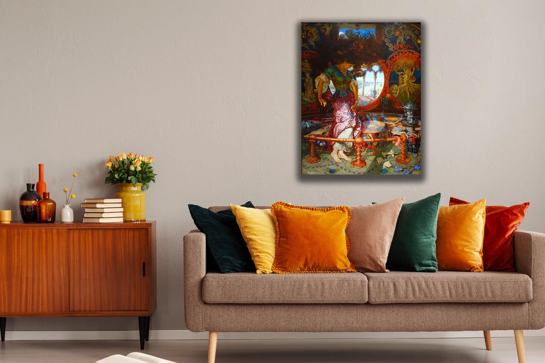 The Lady of Shalott by William Holman Hunt – Pre-raphaelite Fine Art ...
