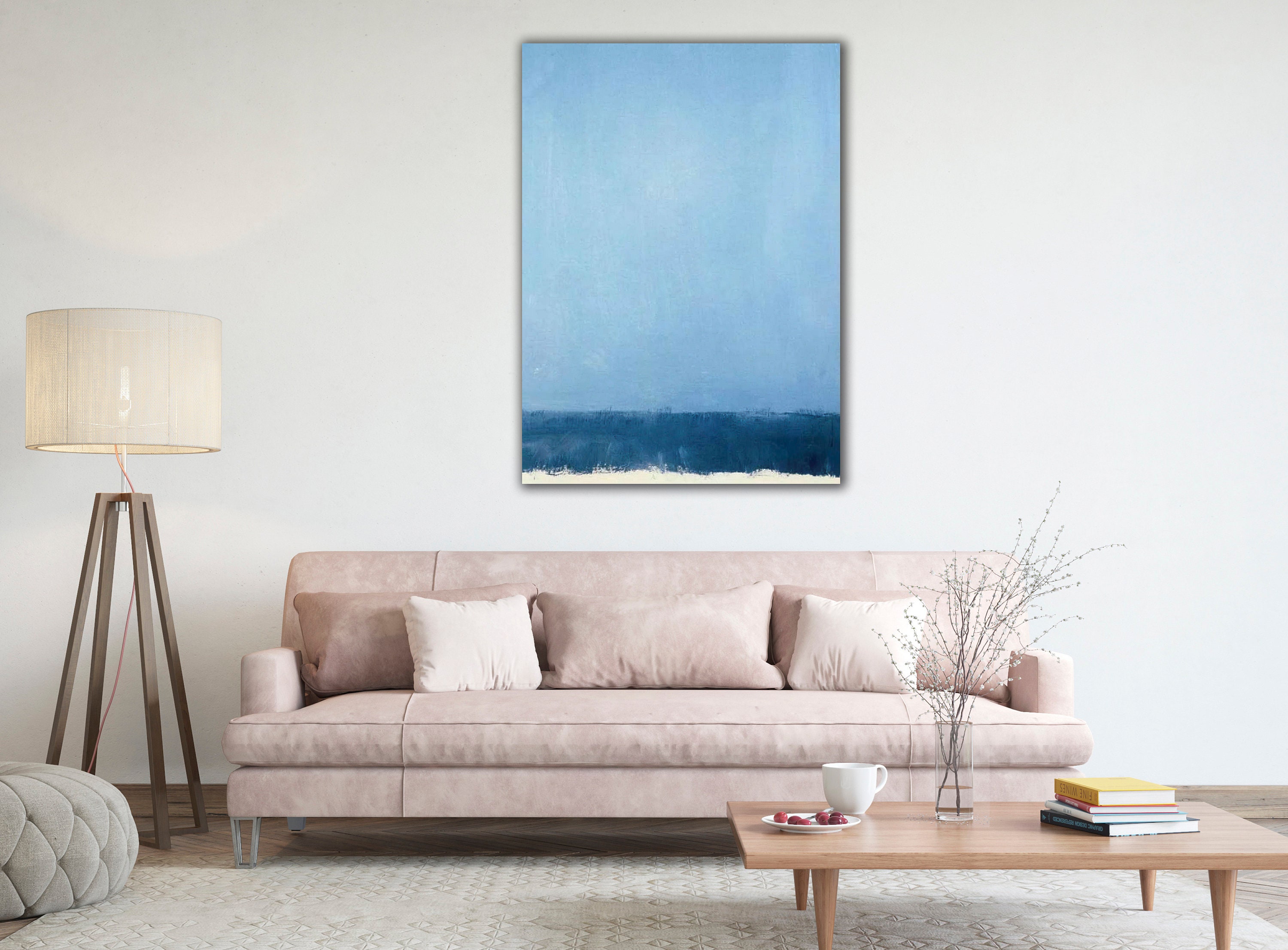 Rothko Canvas Wall Art, Rothko's Blue Artwork Print, Mark Rothko Blue ...