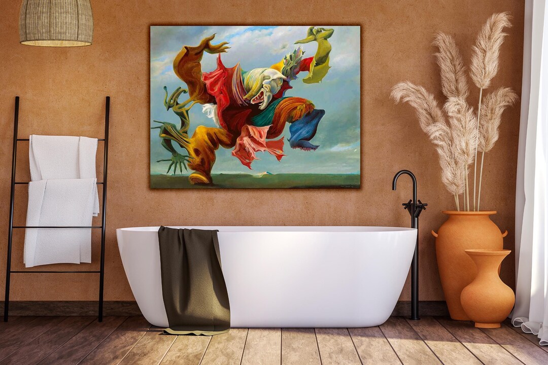 The Angel of Hearth and Home by Max Ernst Canvas, Home Decor Idea ...