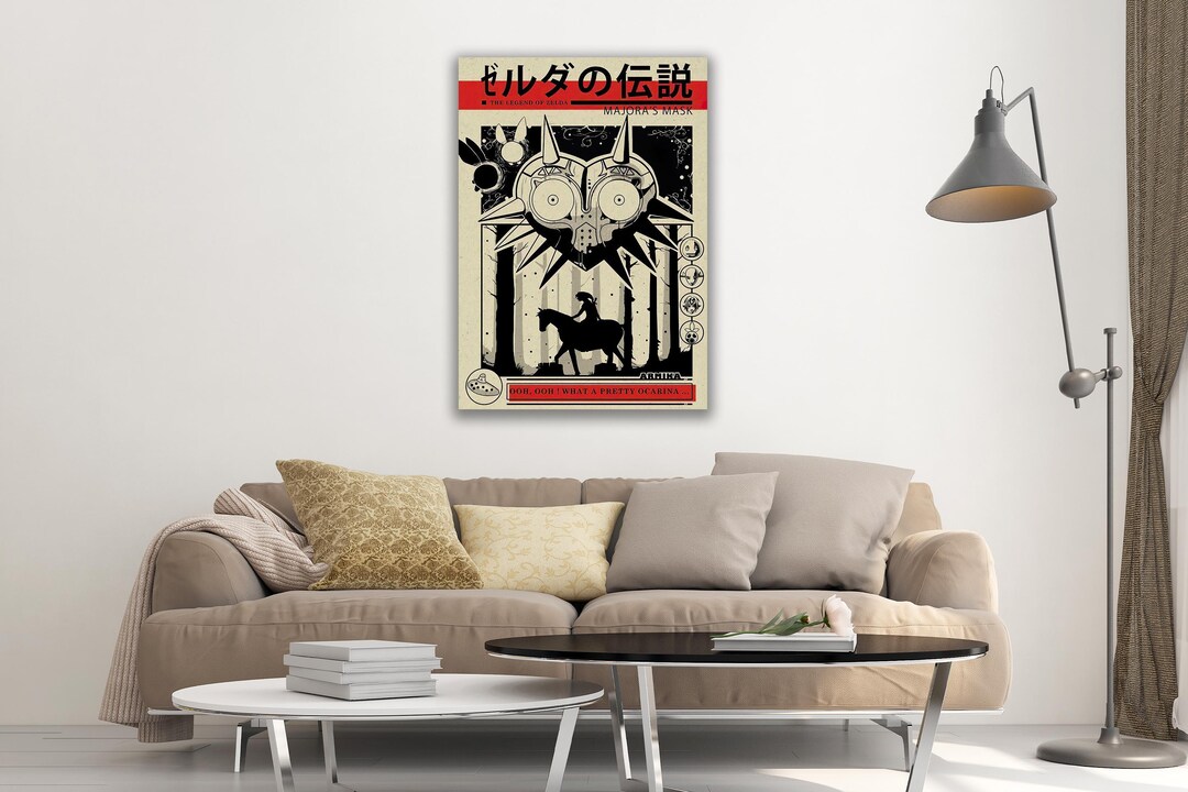 Legend of Zelda Poster: Epic Fantasy Video Game Wall Art - Etsy