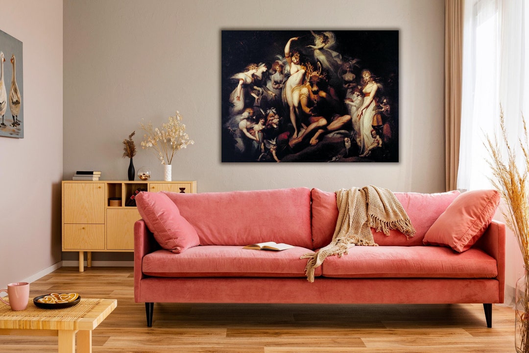 Titania and Bottom by Henry Fuseli Artwork, Home Decor Idea, Ready to ...