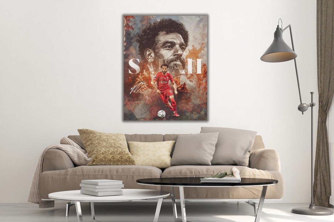 Mohamed Salah Poster, Mohamed Salah Canvas Print, Mohamed Salah ...