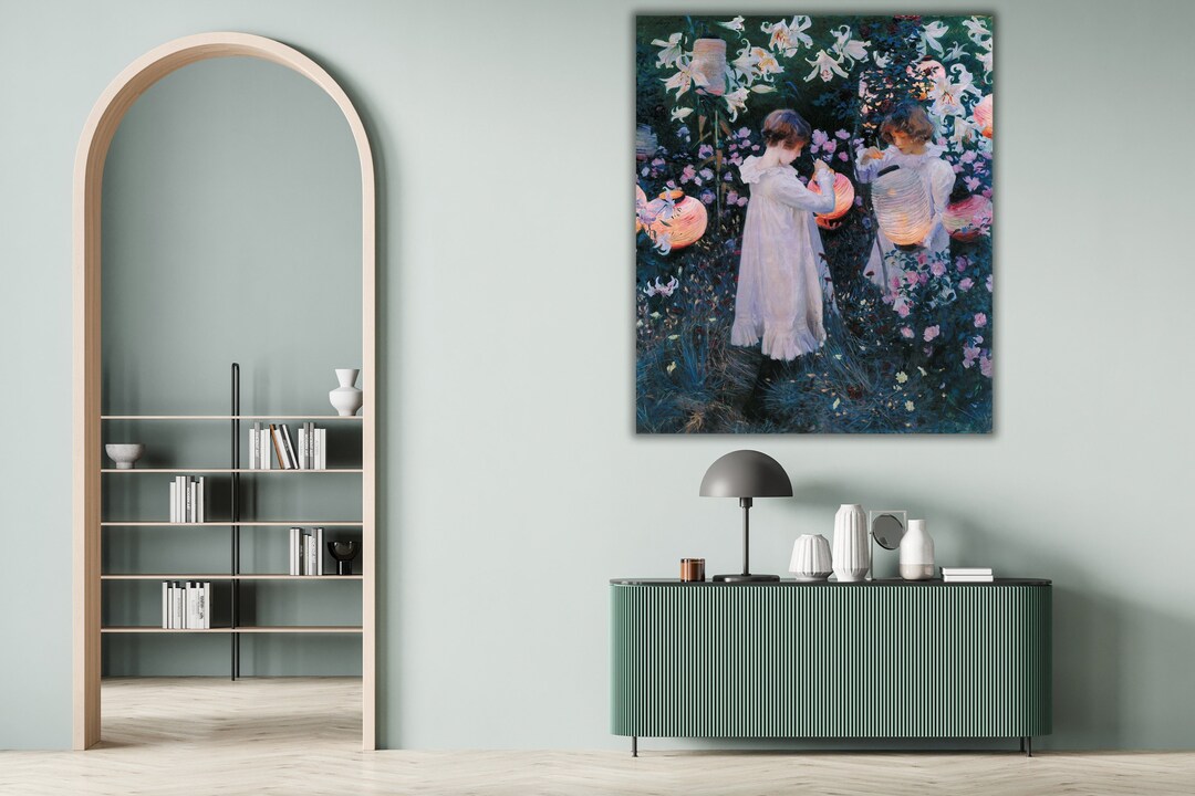 John Singer Sargent Artwork, Carnation, Lily, Lily, Rose Canvas Print ...