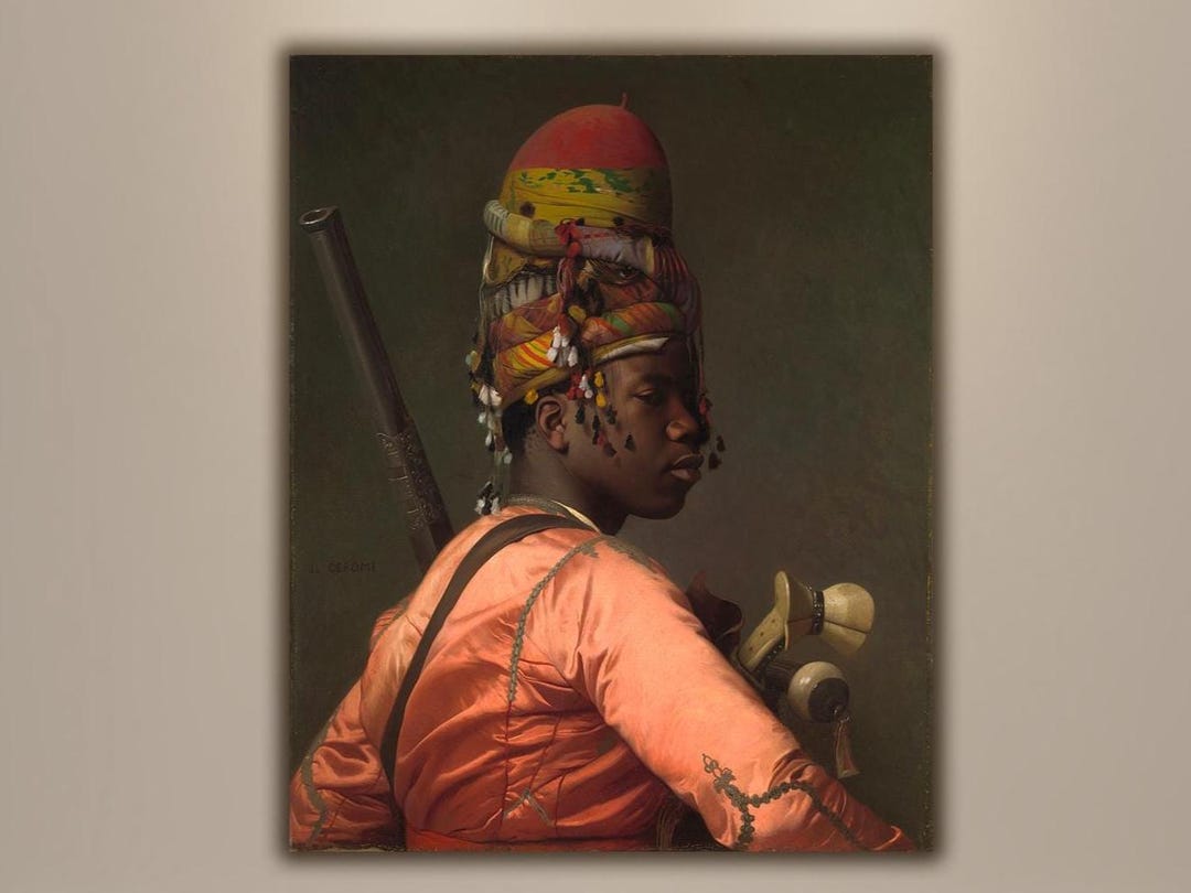 Bashi Bazouk Art Print, Ottoman Wall Decor, Orientalist Painting - Etsy