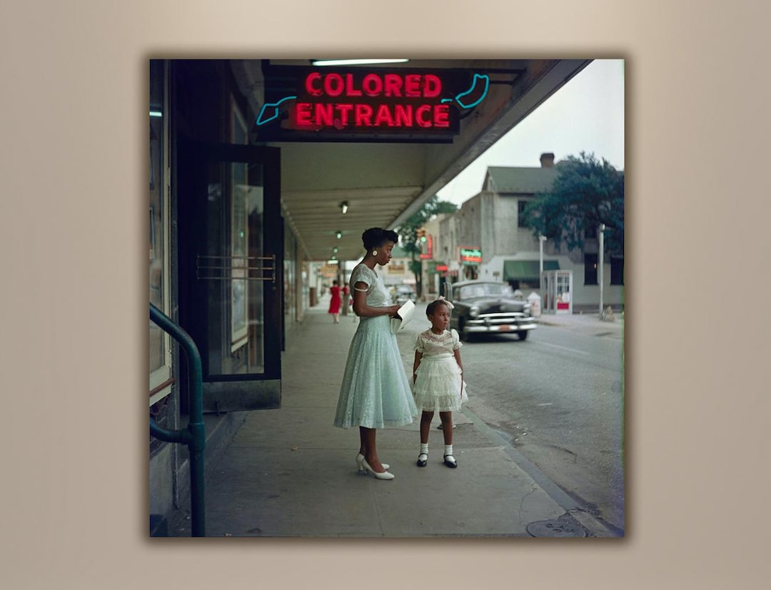 Gordon Parks Iconic Photography Print, Gordon Parks at Segregated ...
