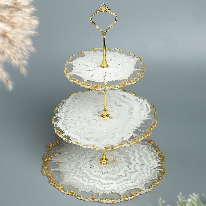 3 Tier Cake Stand - Etsy