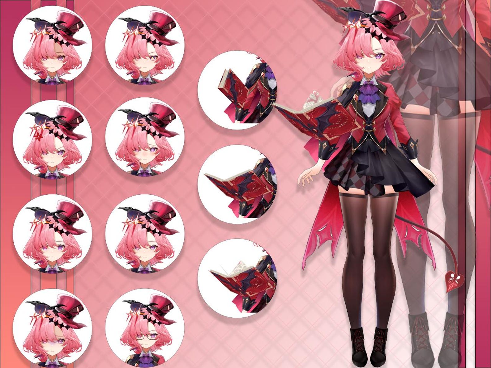 Pink-haired Girl Live2d Vtuber Model: Fully Rigged, Ready to Use - Etsy