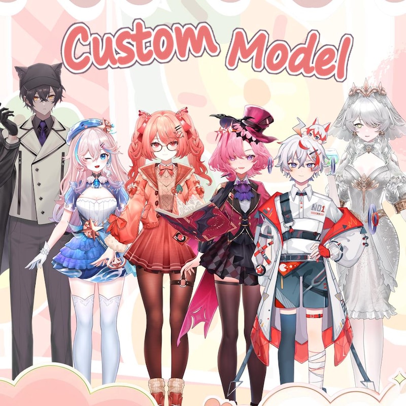 Vtuber Commission - Etsy