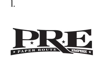 Paper Route Empire Decal - Etsy