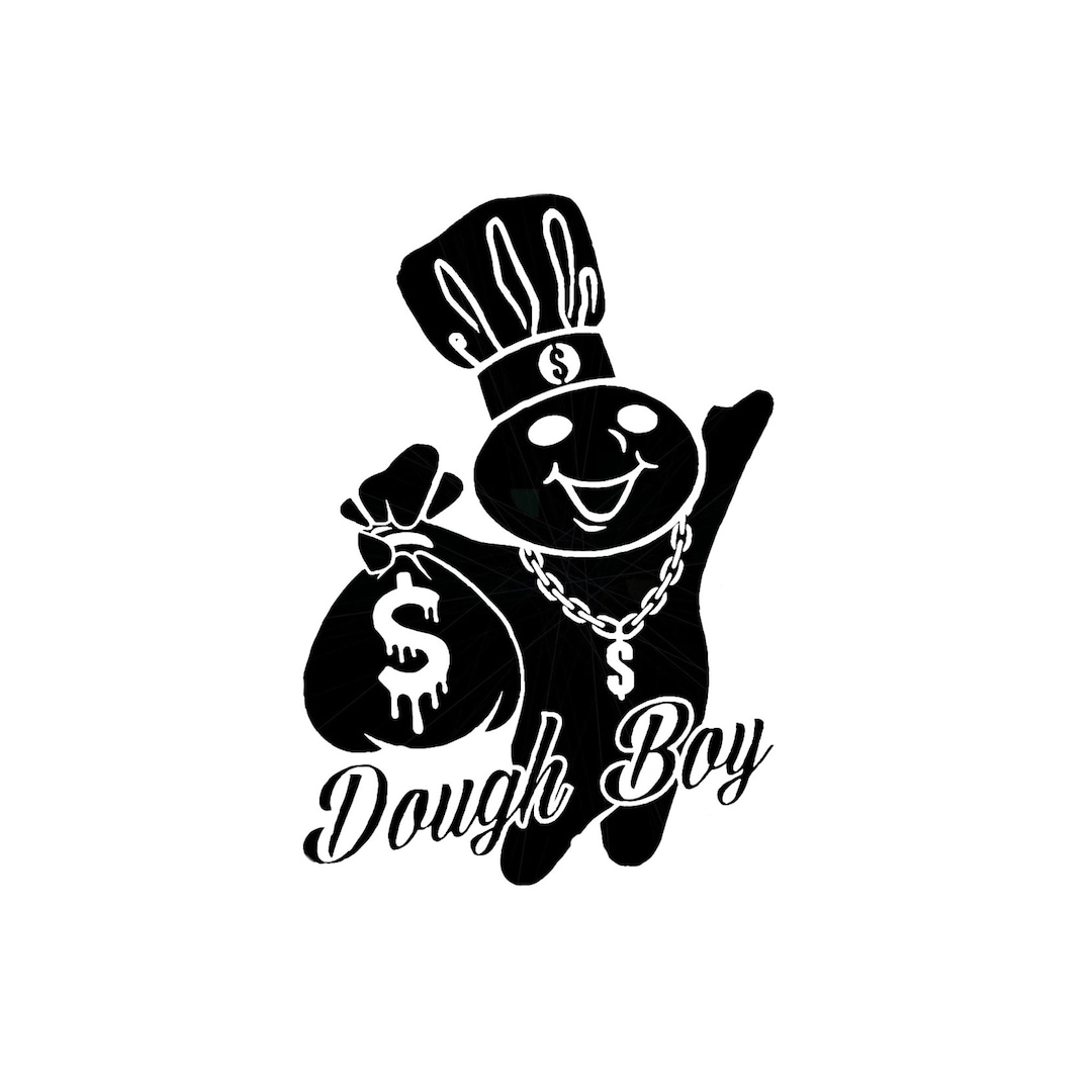 Dough Boy Decal, With or Without Double Layer - Etsy