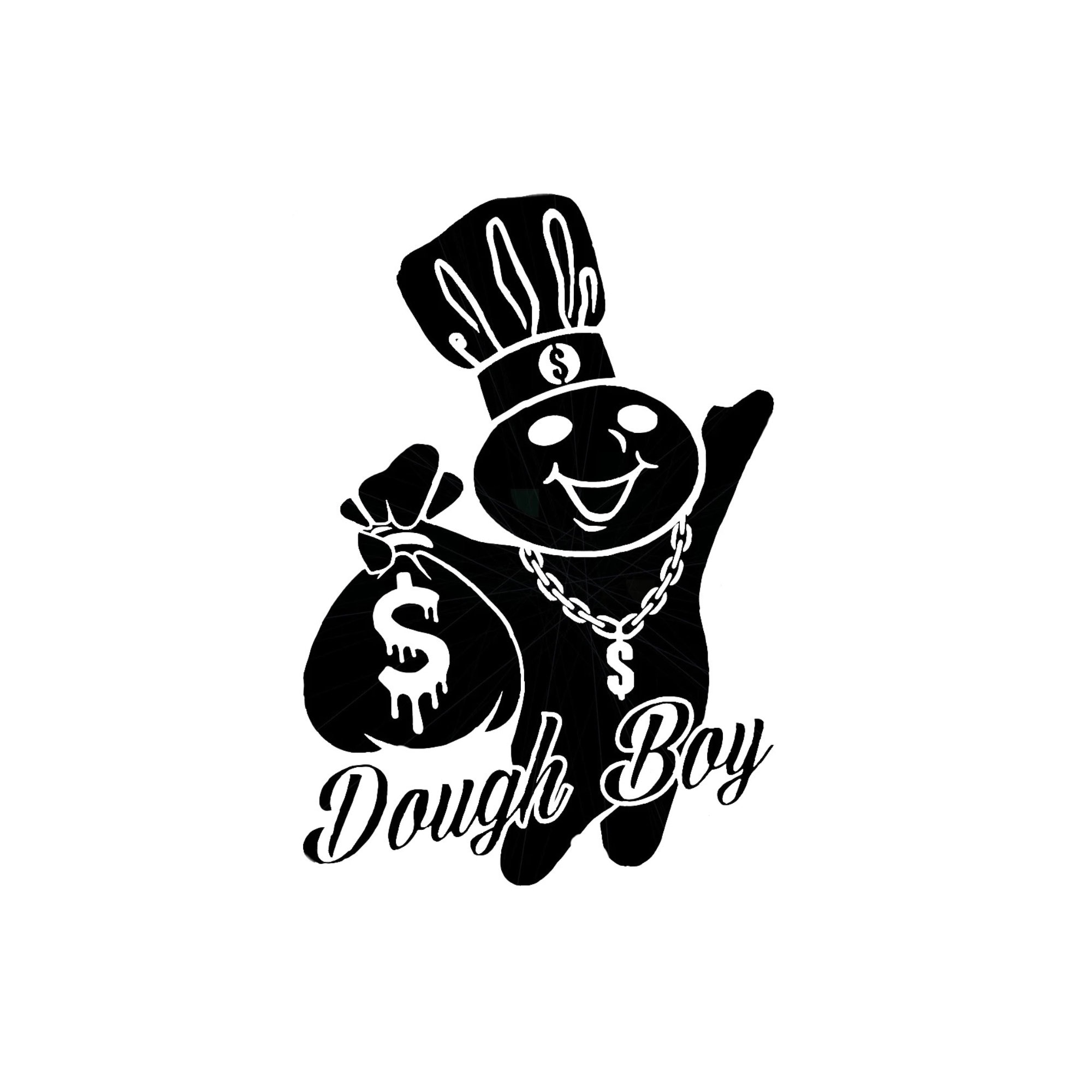 Dough Boy Decal, With or Without Double Layer - Etsy