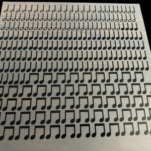Music Notes and Symbols Vinyl Cutouts - Etsy