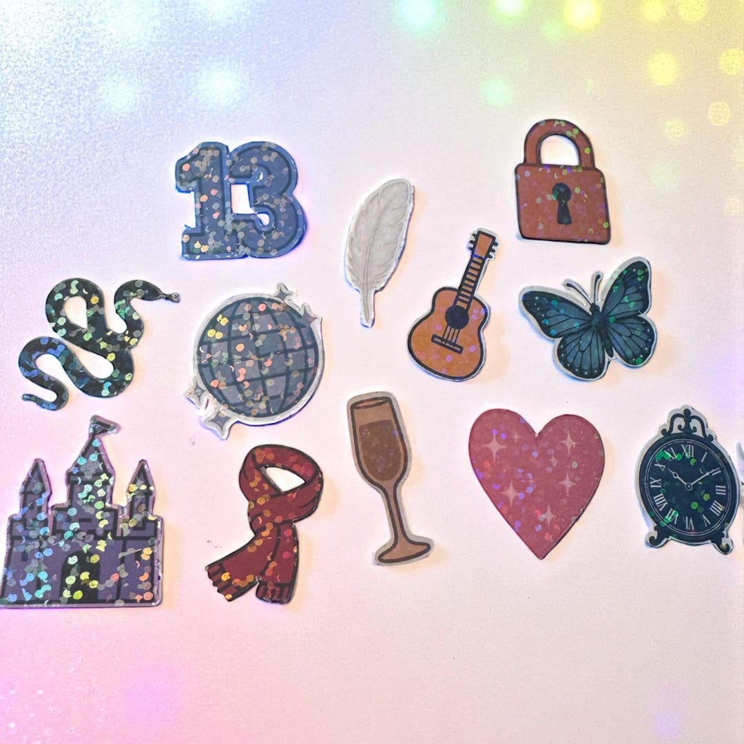 Mini TS Album Inspired Sticker Set - Etsy