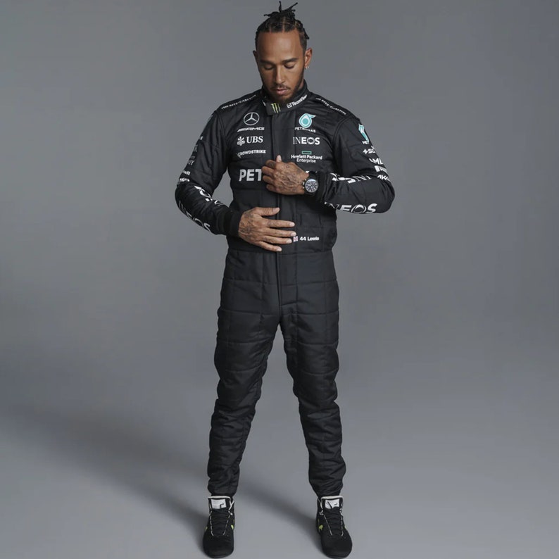 Lewis Hamilton 2023 Replica Mercedes-amg Petronas F1 Team Race Suit - Etsy