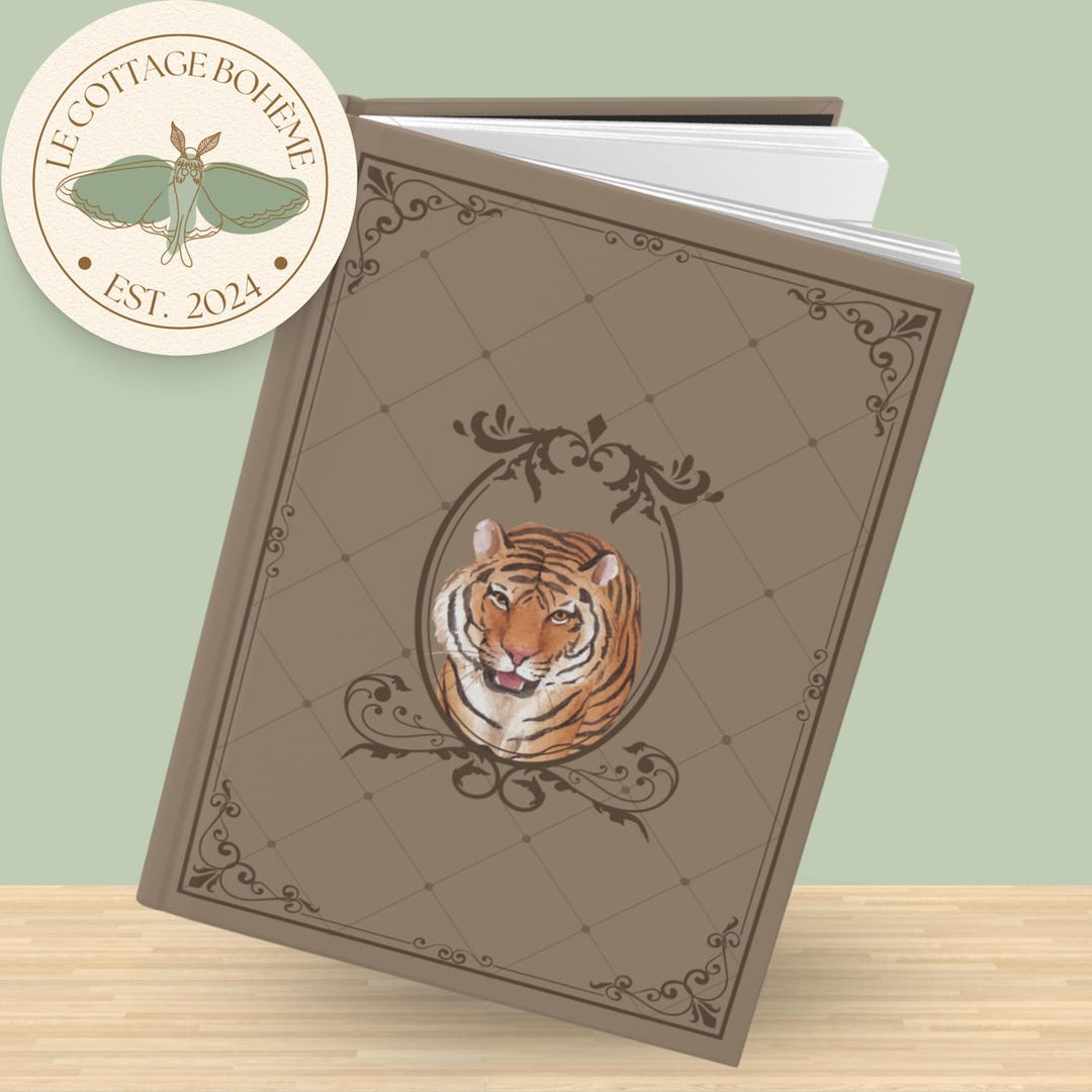 The Jungle Collection Tiger Journal - Etsy