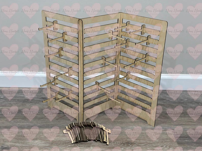 Wooden Display for Keychains, Bookmarks, Jewelry or More - Etsy