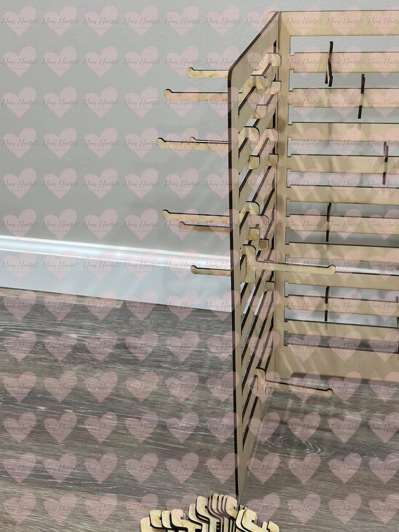 Wooden Display for Keychains, Bookmarks, Jewelry or More - Etsy