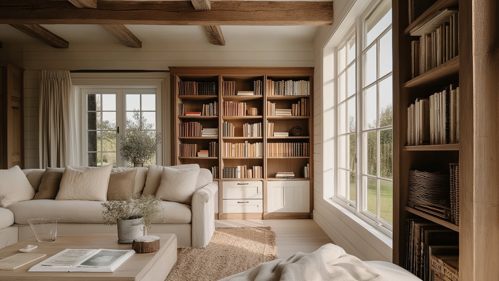 Zoom Background for Virtual Meetings, Farmhouse Background 16:9 Ratio ...