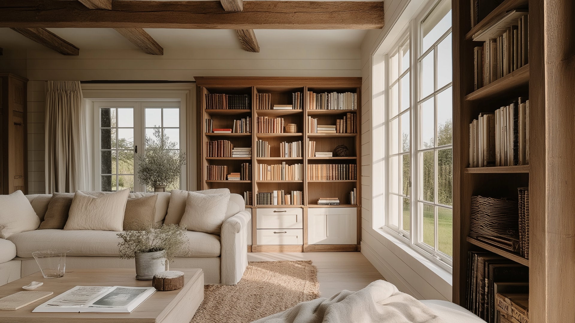 Zoom Background for Virtual Meetings, Farmhouse Background 16:9 Ratio ...