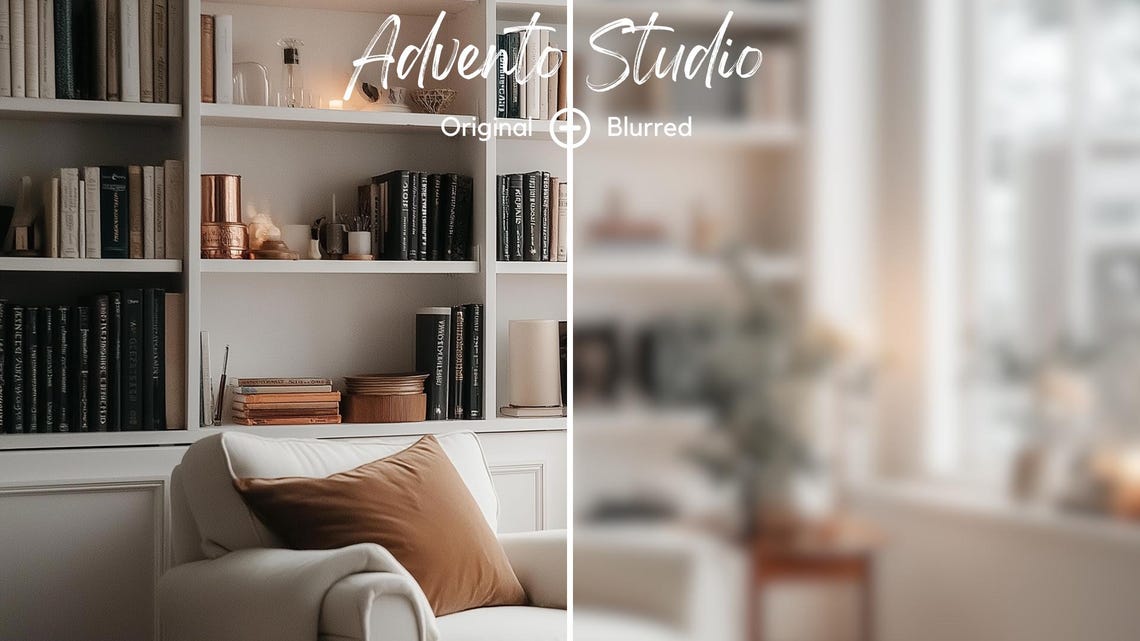 Zoom Background Window, Living Room Virtual Home Office for Teams ...