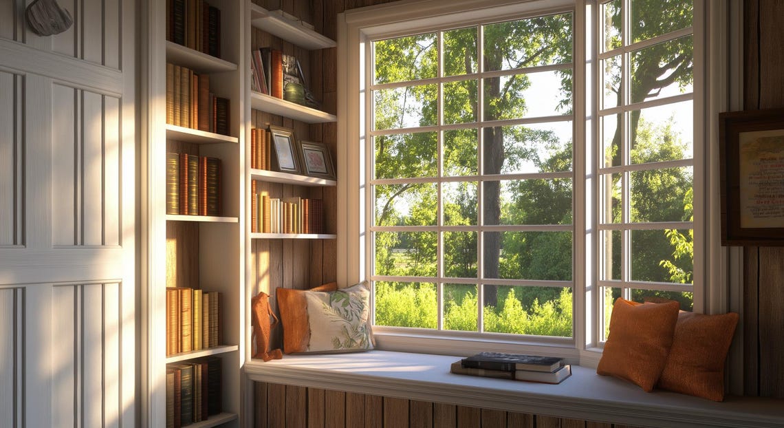 Cozy Country Living Zoom Background: Natural Light Virtual Backdrop ...