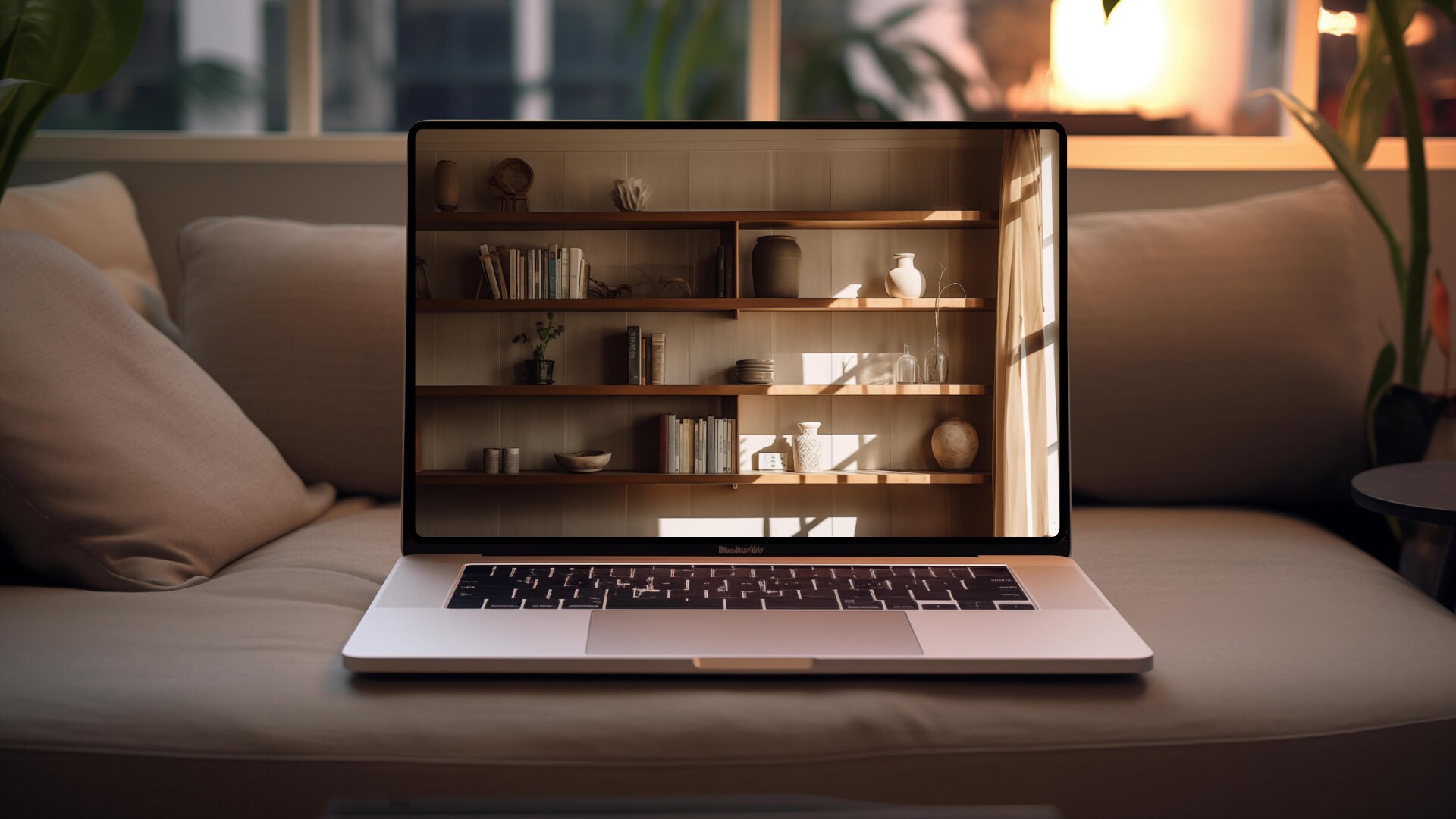 Cool Virtual Background for Zoom Meetings, Living Room Background in 16 ...