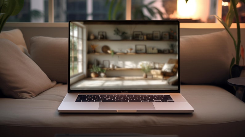 Virtual Living Room Zoom Background | Zoom Background Home Office ...