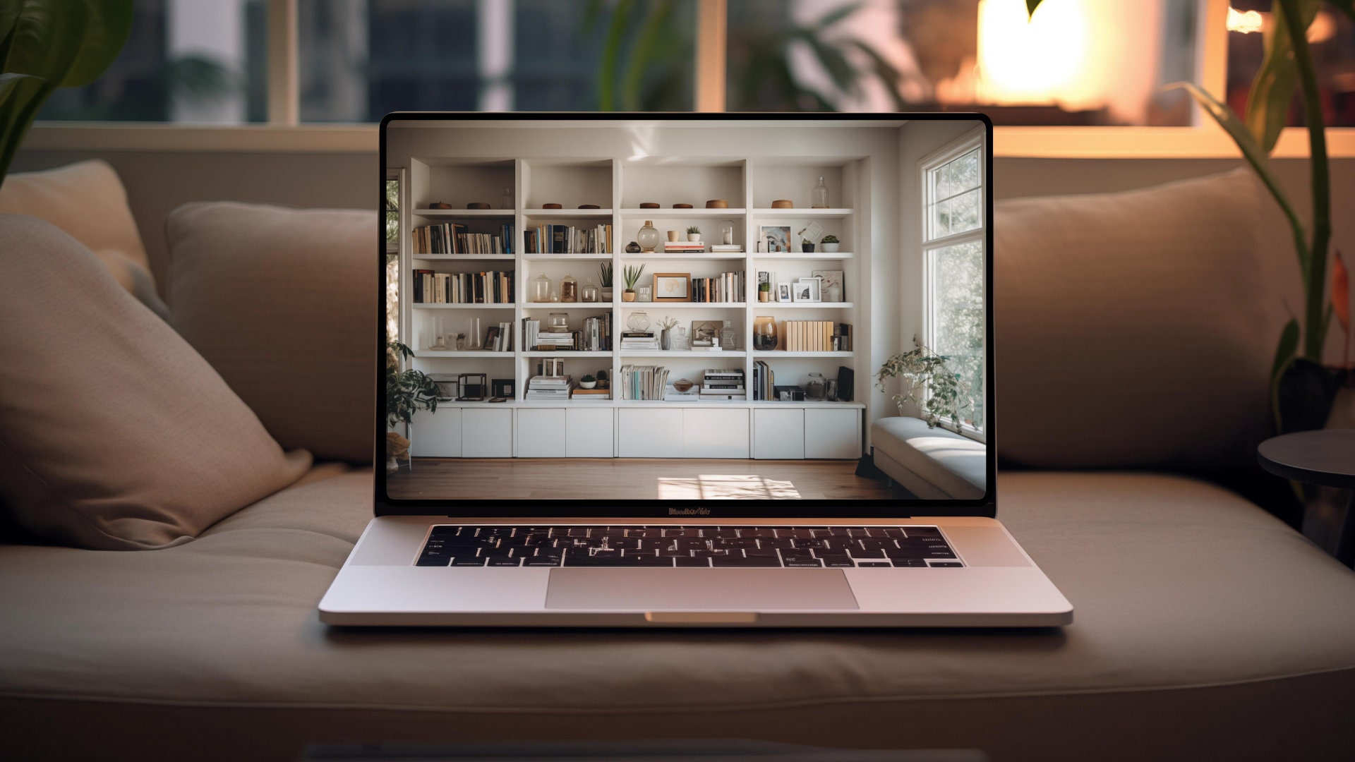 Virtual Background Zoom Meetings, Online Meetings 16:9, Simple Elegant ...