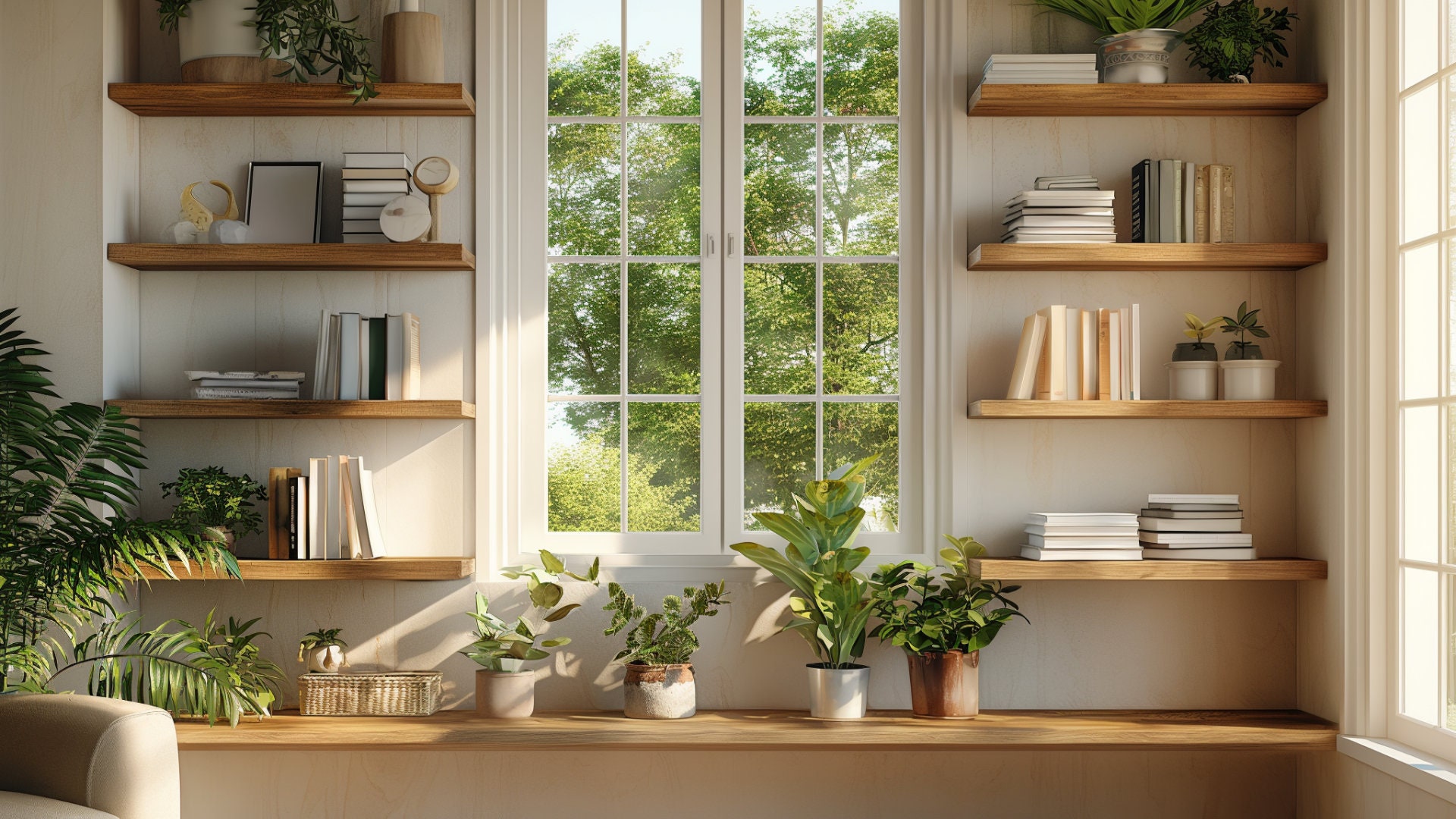 Modern Shelving Office Zoom Background | Virtual Background for Zoom ...