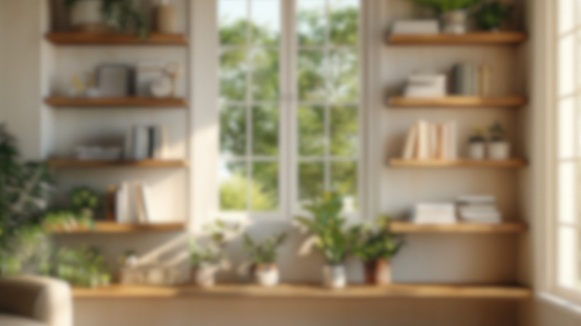 Modern Shelving Office Zoom Background | Virtual Background for Zoom ...