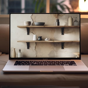Virtual Shelf Zoom Background | Zoom Background Home Office | Home ...