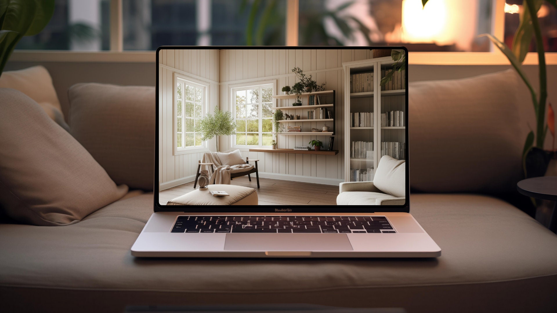 Spring Farmhouse Zoom Background for Virtual Meetings, Zoom ...