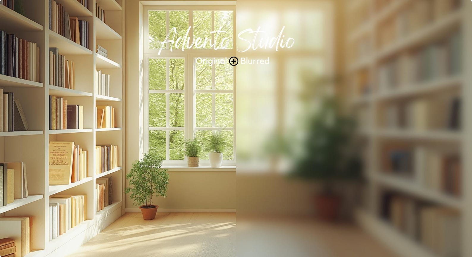 Realistic Spring Living Zoom Background Virtual Office for Meetings ...