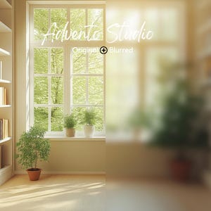 Realistic Spring Living Zoom Background Virtual Office for Meetings ...