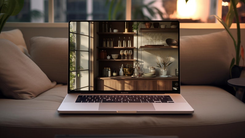 Virtual Background Zoom Meeting, Online Meetings 16:9, Simple Elegant ...