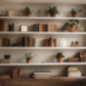 Clean Wall Bookshelf Zoom Background | Virtual Background for Zoom ...