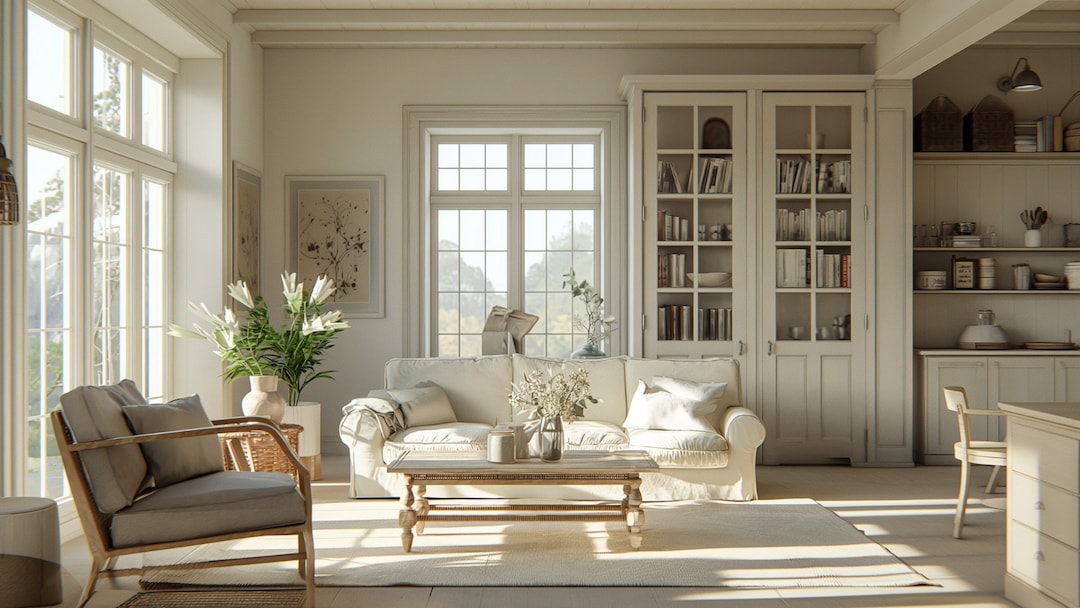 Zoom Background Spring Background, Natural Living Room, Virtual Home ...