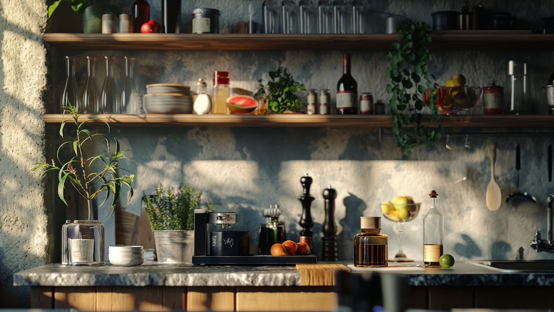 Virtual Background, Zoom Background, Kitchen Background for Zoom, MS ...