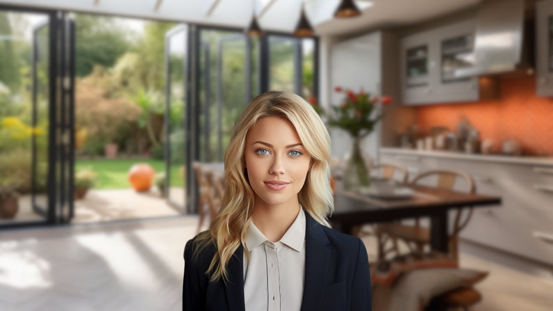 Zoom Background Luxury Kitchen Background Professional Zoom Meeting ...
