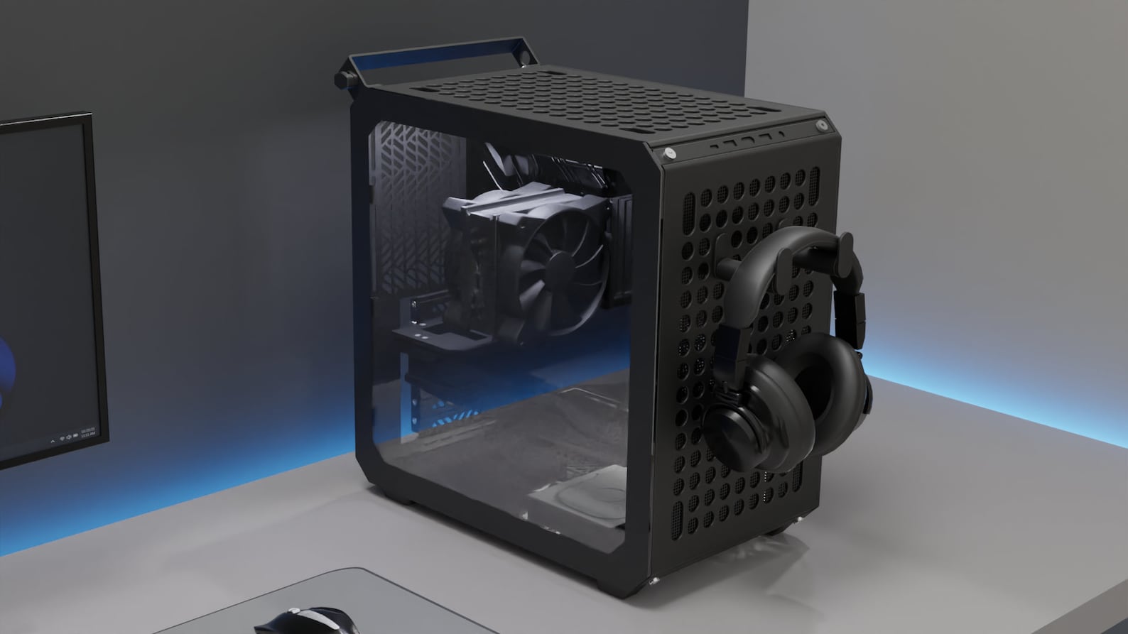 Cooler Master Qube 500 Headset, Controller Multipurpose Mount Pair - Etsy