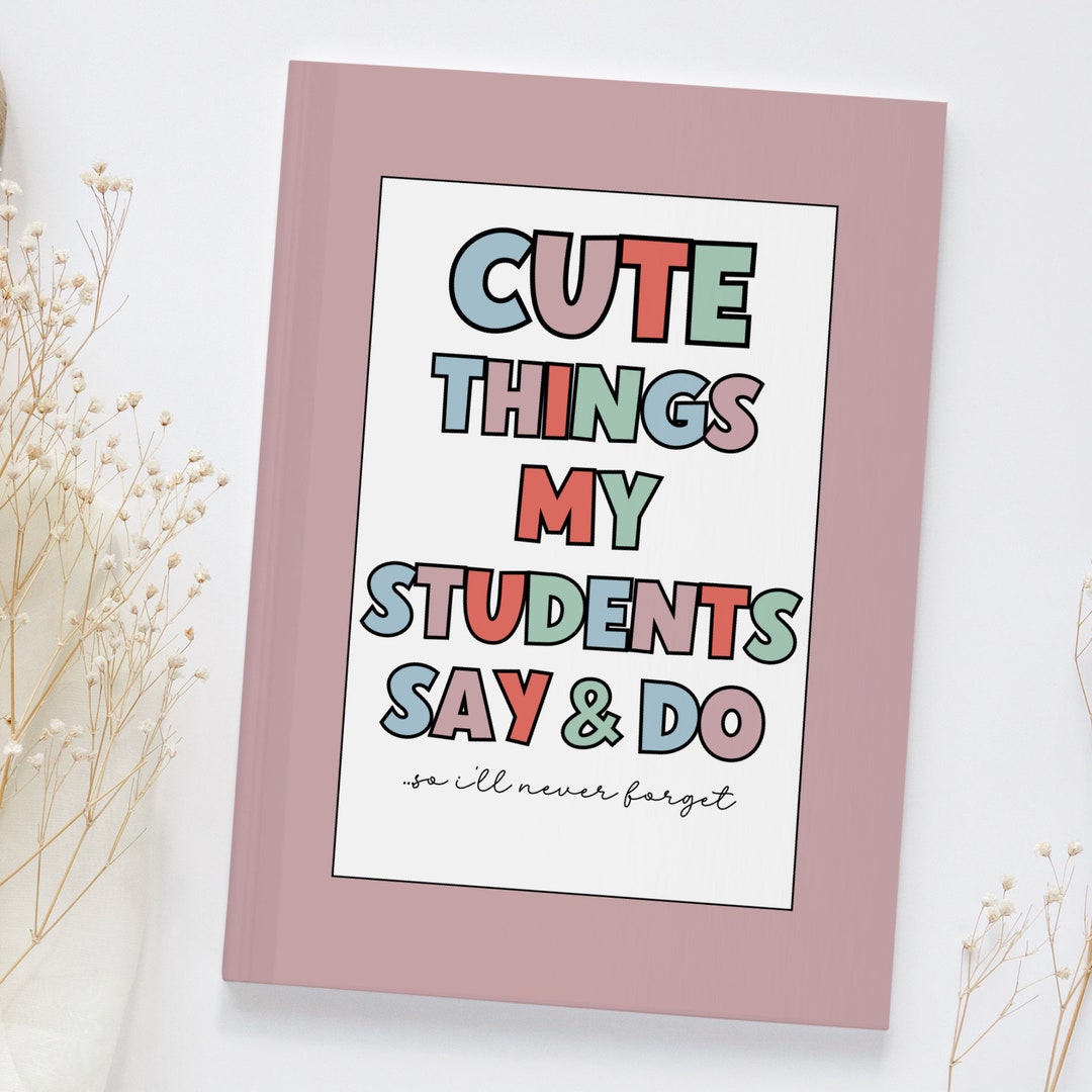 Thank You Teacher Journal Gift, Teacher Appreciation Gifts, Teacher ...