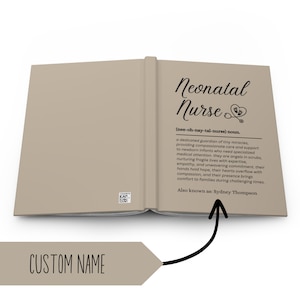 NICU Nurse Journal Gift, Neonatal Nurse Practitioner Notebook ...