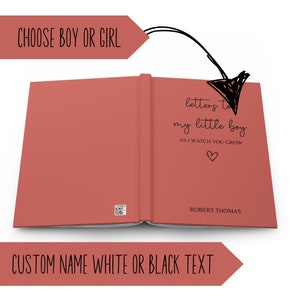 Personalized Letters to My Little Boy Journal Notebook Dear Daughter ...