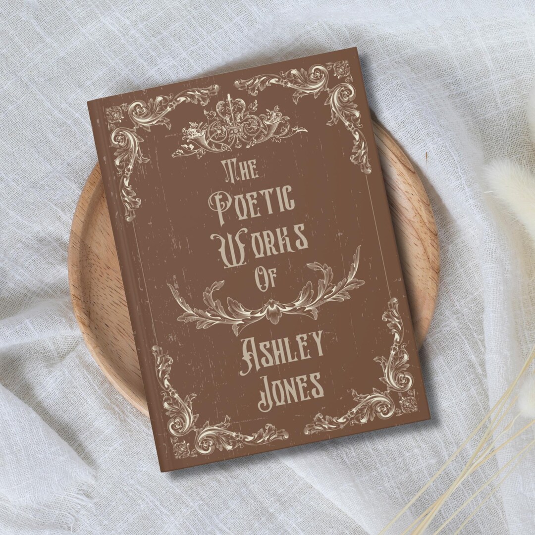 Personalized Poetry Journal, Custom Poetry Book, Notebook for Poet ...