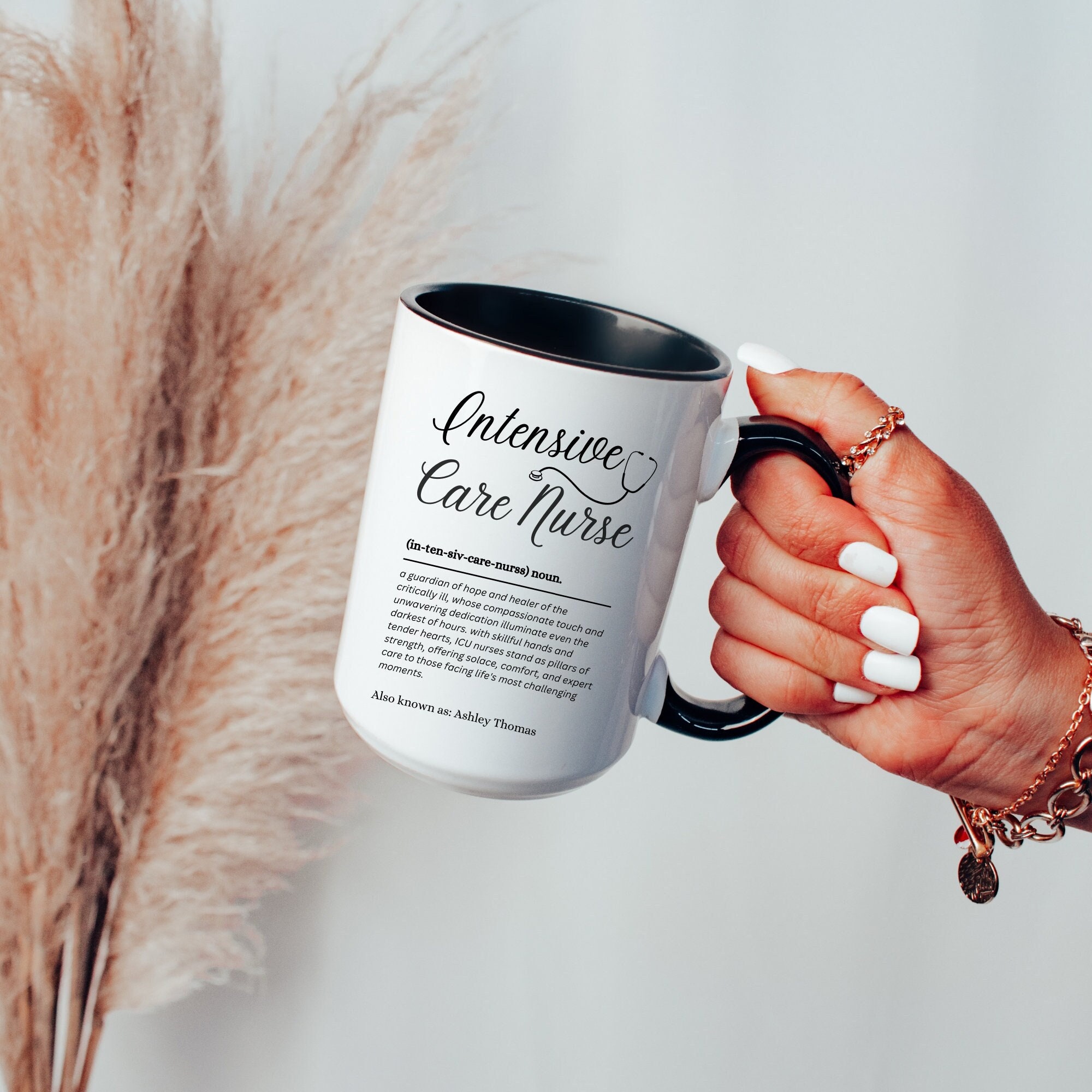 ICU Nurse Mug Gift, Intensive Care Unit Nurse Coffee Mug Appreciation ...